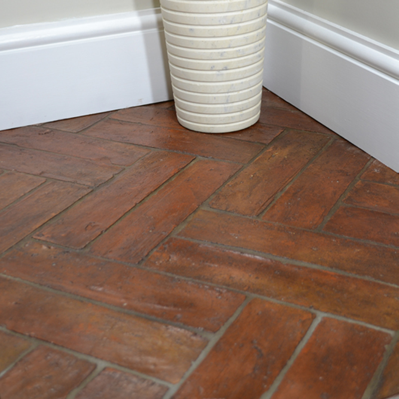 Rustic Handmade Terracotta in Parquet Format